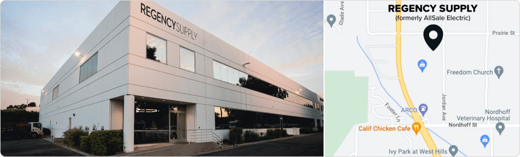 Los Angeles (Chatsworth) Branch Location - Regency Supply